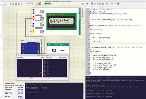 I2C LCD Display With Bug To Print The LDR Value