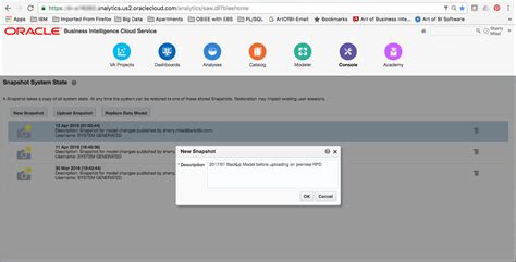 How To Upload Obiee Rpd To Oracle Bics