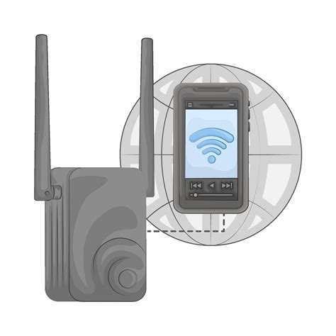 Illustration Of Wifi Router 46318490 Vector Art At Vecteezy
