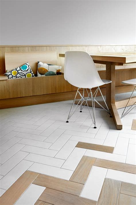 Herringbone Patterns Feature Inside Angular House Extension By Platform