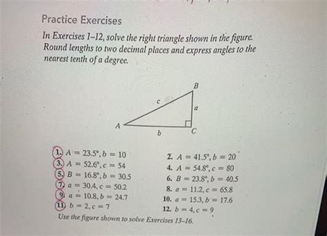 Solved Practice Exercises In Exercises 1 12 Solve The Right