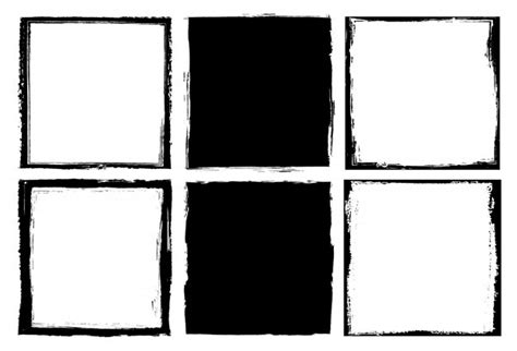 Premium Vector Set Of Grunge Frames