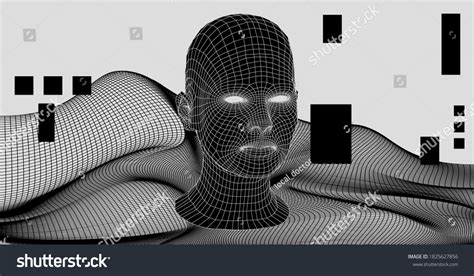 Artificial Intelligence Neural Network Concept D Stock Vector Royalty Free