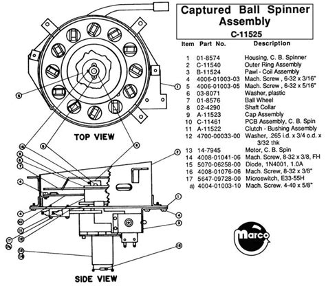 Marco Specialties Pinball Parts