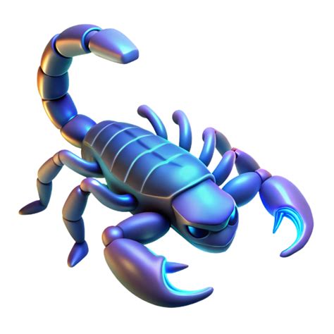 3d Render Of A Stylized Scorpion 56221472 Png
