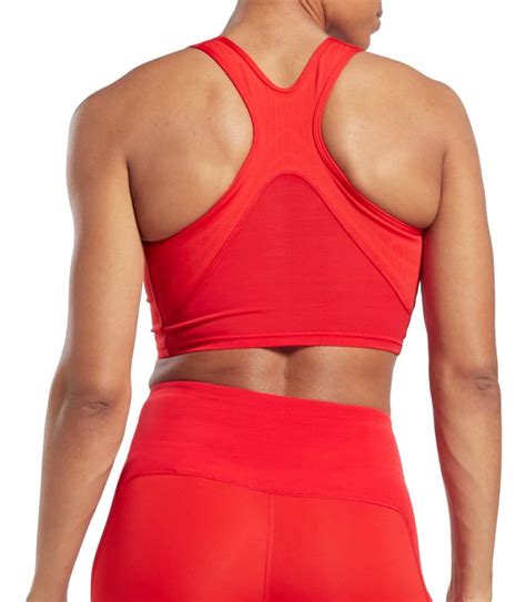 Αμάνικο Reebok Lux Perform Crop Top Top4runninggr