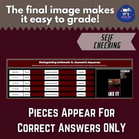 Identifying Arithmetic And Geometric Series Meme Reveal By It S Math Gic