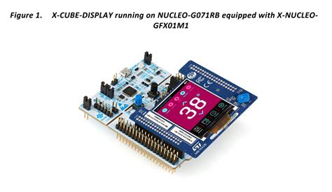 Solved X Nucleo Gfx01m1 X Cube Display And Nucleo G071r