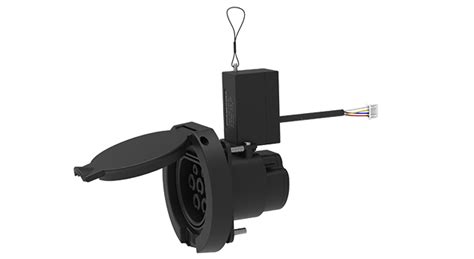 Ac Iec 62196 2 Type 2 16a Female Socket With Lock