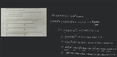 Let Fx And Gx Be Two Polynomials Of Degree 2 Defined As Fxx2−2k−1 Let Fx And Gx Be Two Polynomials Of Degree 2 Defined As Fxx2−2k−1