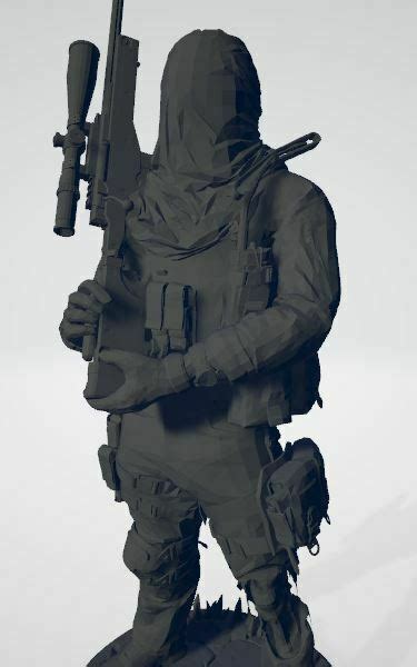 Stl File Riptide Scar Call Of Duty Mw3 🤙・3d Printable Model To