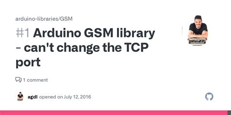 Arduino GSM Library Can T Change The TCP Port Issue Arduino Libraries GSM GitHub