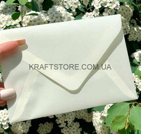 Конверт С6 из кальки подарочный цветной купить: цена - Kraftstore