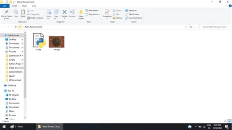Python Program To Basic New Retro Roman Clock Design Using The Python Tkinter Kashipara