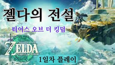 스위치 젤다의 전설 티어스 오브 더 킹덤 플레이 1 11 Youtube