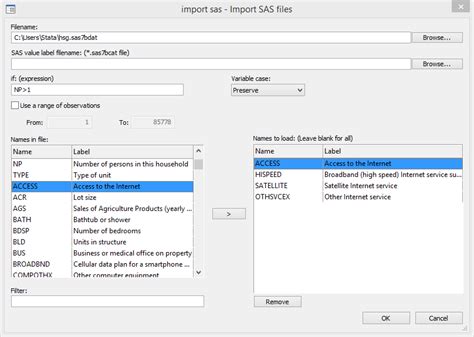 In The Spotlight Importing Data From Spss And Sas Stata News