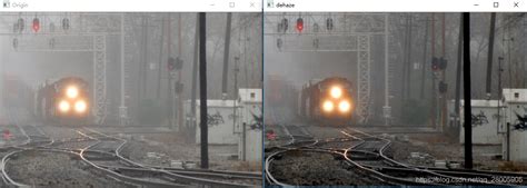 基于导向滤波的暗通道先验去雾算法（python，可直接运行）基于导向滤波的暗通道去雾算法 Csdn博客