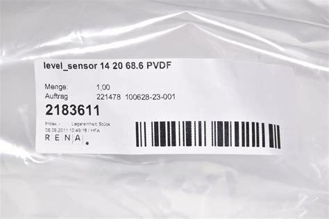 Preview 14 20 686 Pvdf Füllstandssensor 5m Neu