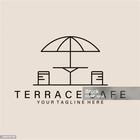 테라스 카페 아트 로고 아이콘 및 기호 벡터 일러스트 레이 션 디자인 Date Night Romance에 대한 스톡 벡터 아트 및 기타 이미지 Date Night