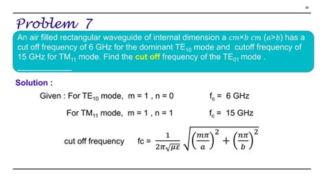 Solved Problems In Waveguides PDF