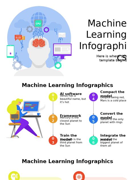 Machine Learning Infographics By Slidesgo Pdf Planets Machine