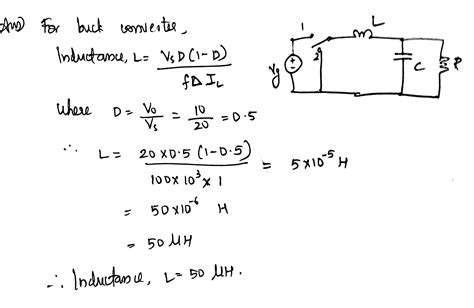 Solved Analysis Of An Ideal Buck Converter In The Buck Converter