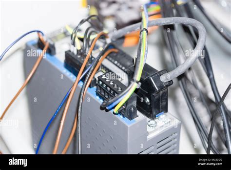 Wiring And Installation Of Automatic Programmable Logic Controller PLC