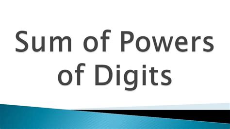 Sum Of Powers Of Digits Logic Building Problems Placement Questions Java Code Youtube