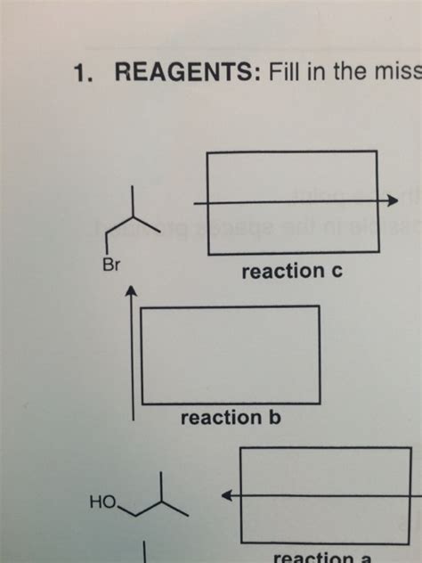 Solved Fill in the missing reagents and solvents in the | Chegg.com