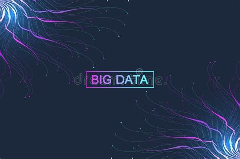 Big Data Complex Graphic Abstract Background Communication Perspective Backdrop Visualization