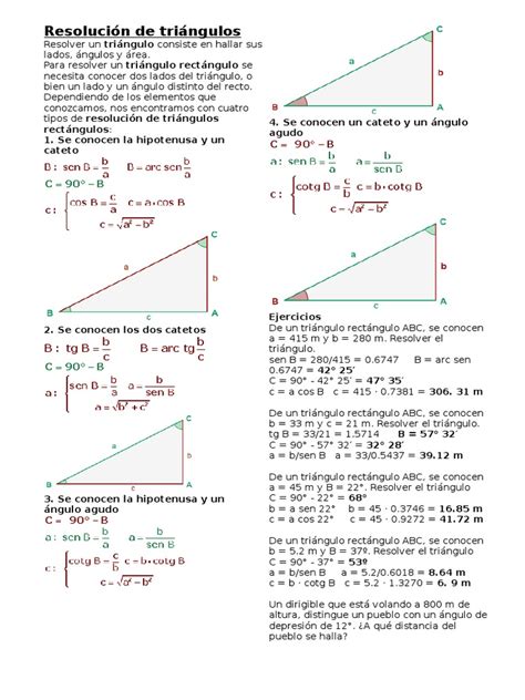 Pdf 8 Resolución De Triángulos Dokumen Tips