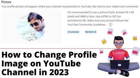 How To Change Profile Image On YouTube Channel In YouTube