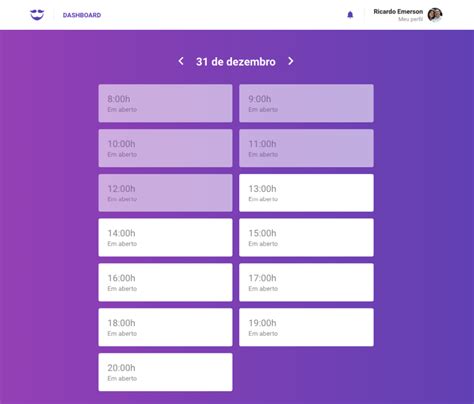 Rocketseat Gostack 90 Gobarber Web Aplicação Desenvolvida Durante O Curso De Reactjs