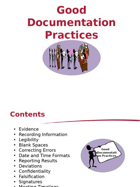Good Documentation Practices Af Sbt Pdf