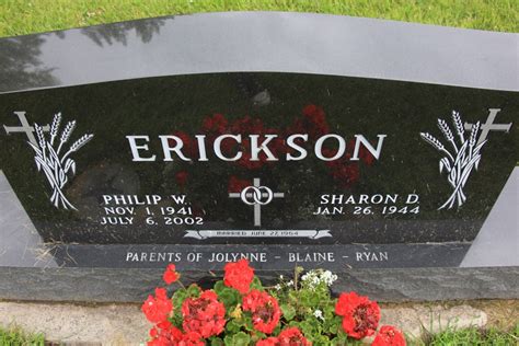 Philip Wayne Erickson 1941 2002 Find A Grave Memorial