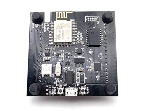 Baseboard For Electronic Circuit Prototyping With Esp8266 Wi Fi Module