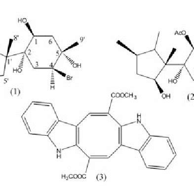 Structures Of Compounds Download Scientific Diagram