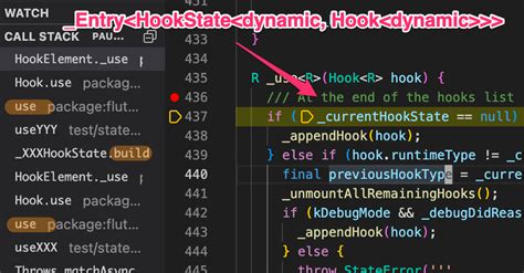 Resolve “bad State Type Mismatch Between Hooks” Of Flutterhooks By