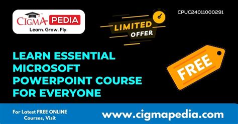 Learn Essential Microsoft Powerpoint Course For Everyone Free Udemy