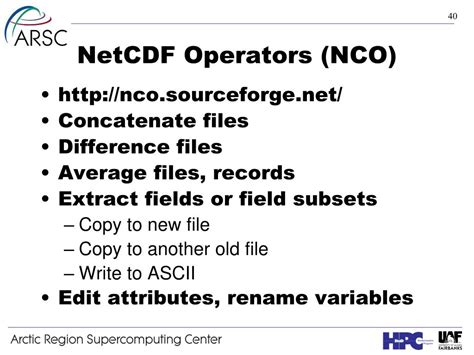 PPT NetCDF And Self Describing Data PowerPoint Presentation Free Download ID