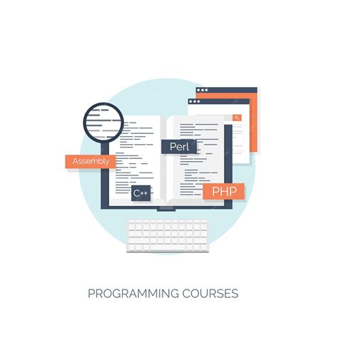 Premium Vector Vector Illustration Flat Computing Background Programming Coding Web