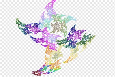 Fractal Dancing Colors Png PNGWing