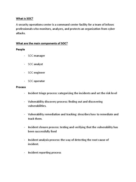 soc concepts pdf malware security