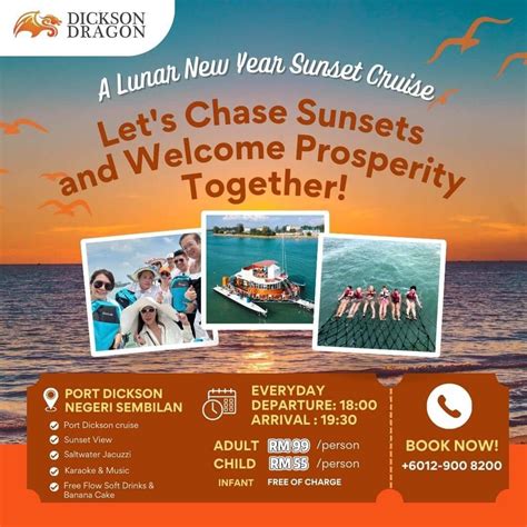 90 Min Rm99 Only Dickson Dragon Sunset Cruise — The Ultimate Port Dickson Sea Adventure