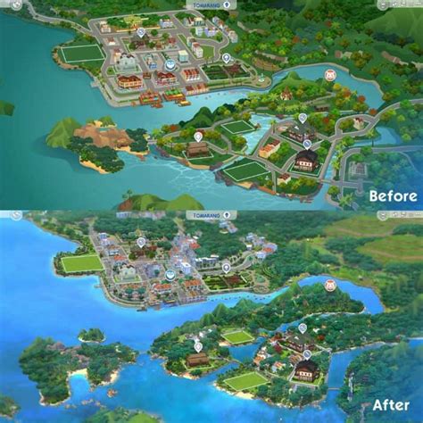 10 Sims 4 Map Replacements Eras Fantasy Hq And More We Want Mods