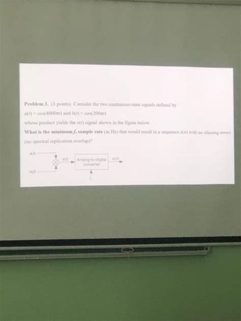solved problem 3 3 points coenider the two
