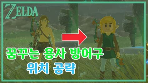 이거 꿈꾸는 섬 링크 아니야 꿈꾸는 용사의 방어구 [젤다의전설 왕국의눈물] Youtube