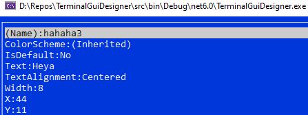Make F Edit Properties Work For Multi Selection Issue Gui Cs TerminalGuiDesigner GitHub
