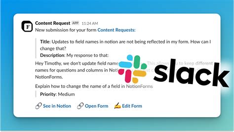 Notifications Noteforms