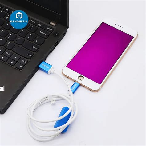 Кабель MAGICO CFG DCSD Alex для iPhone 6S-X iPad Enter с фиолетовым ...